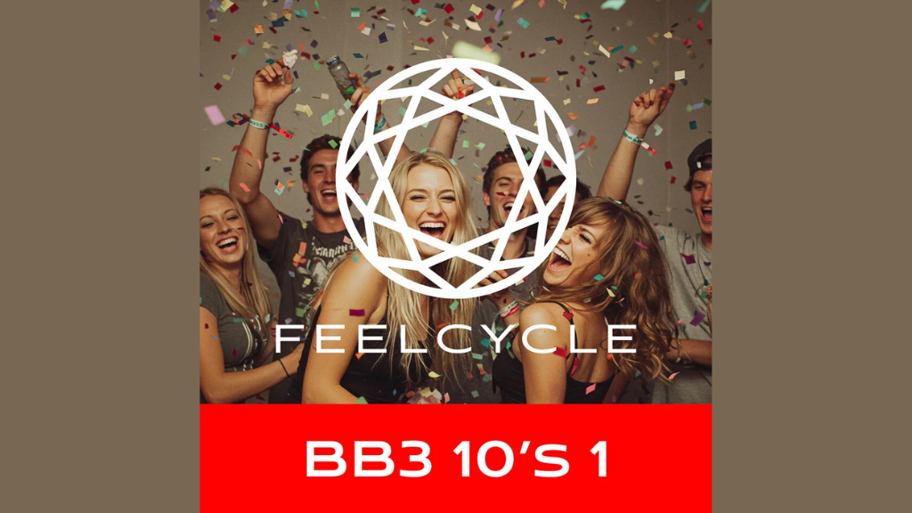 BB3 10s 1の強度＆セットリスト：FEELCYCLE